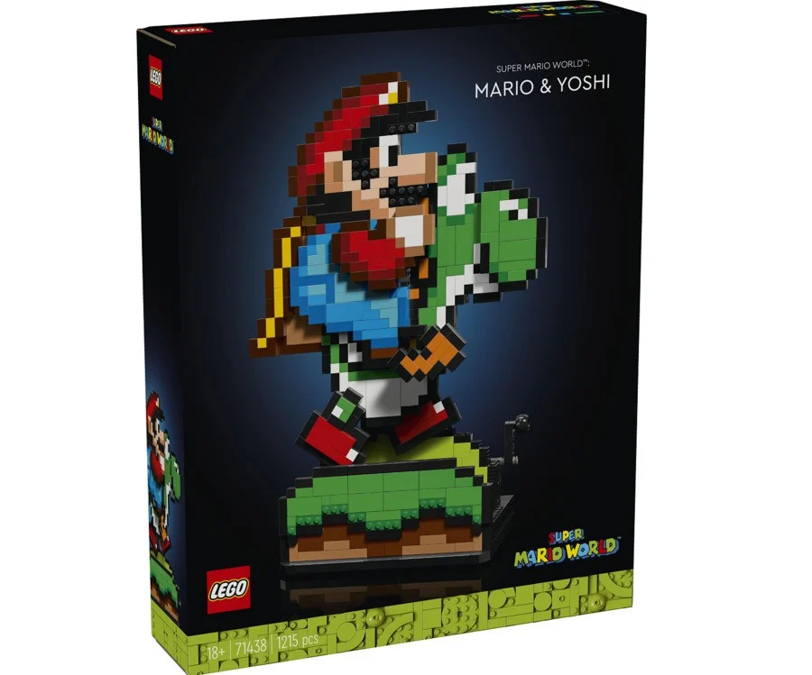 Coming Soon: Super Mario World - Mario and Yoshi Set (71438) - Bits & Studs